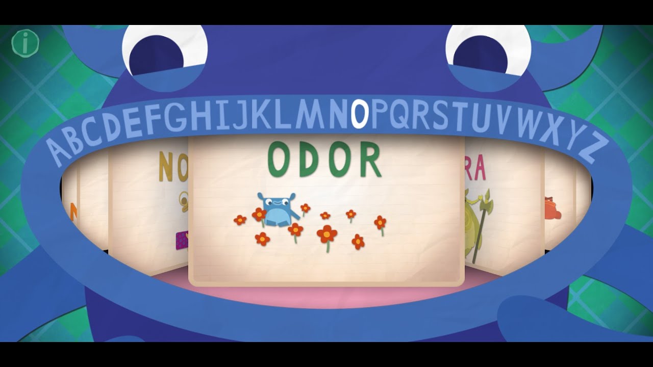 Letter O - ODOR | Endless Alphabet A to Z - Originator Games - YouTube