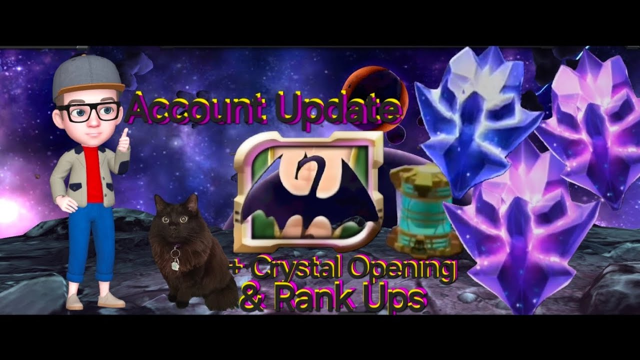 Channel/Account Update + Crystal Opening & Rank Ups! - YouTube