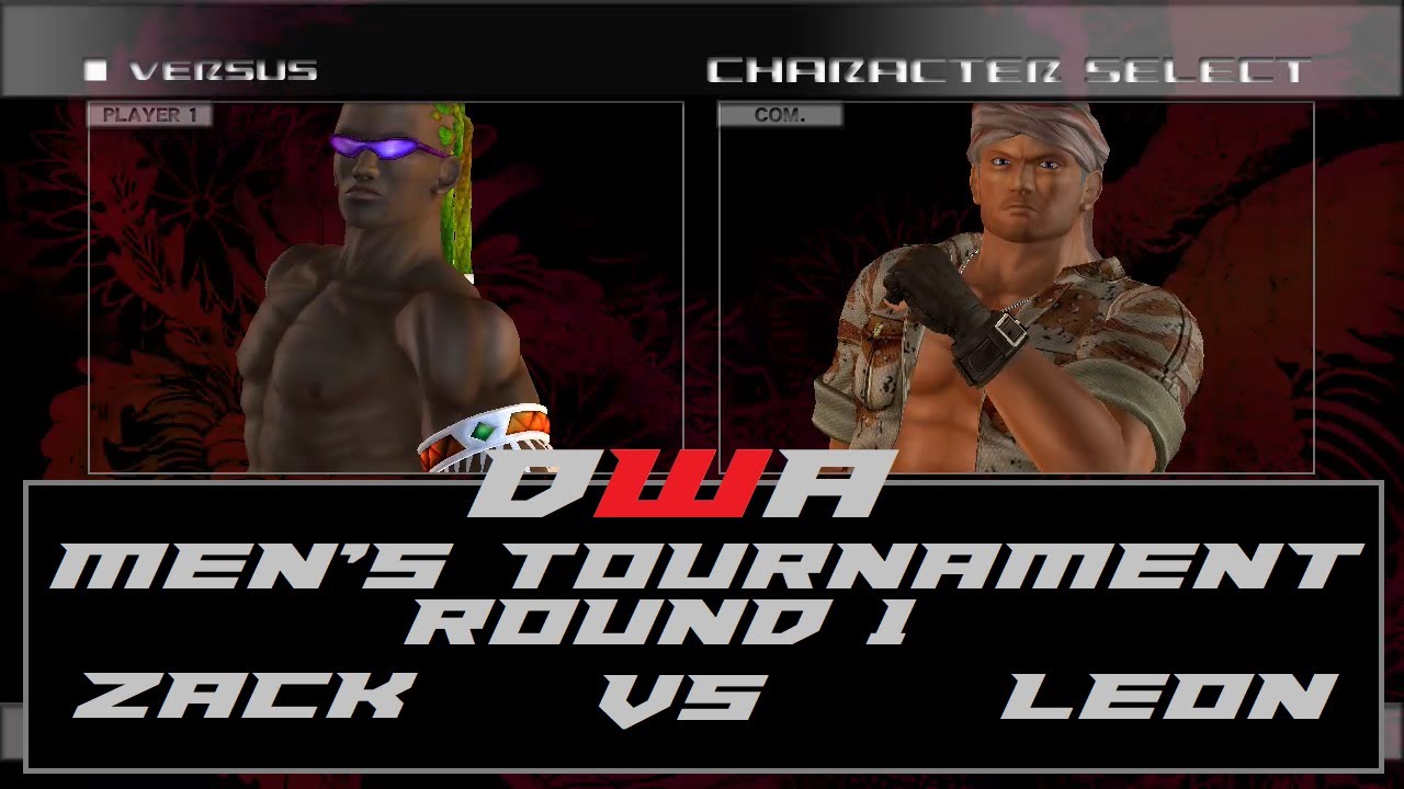 DEAD OR ALIVE 4 [XBOX 360/XBOX One] DWA Men's Tournament: Zack vs Leon ...
