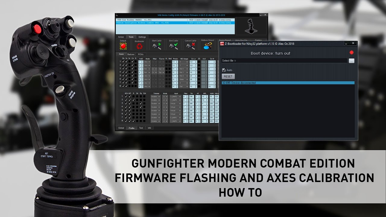 (outdated) VKB Sim Gunfighter Modern Combat Edition Firmware Flashing ...