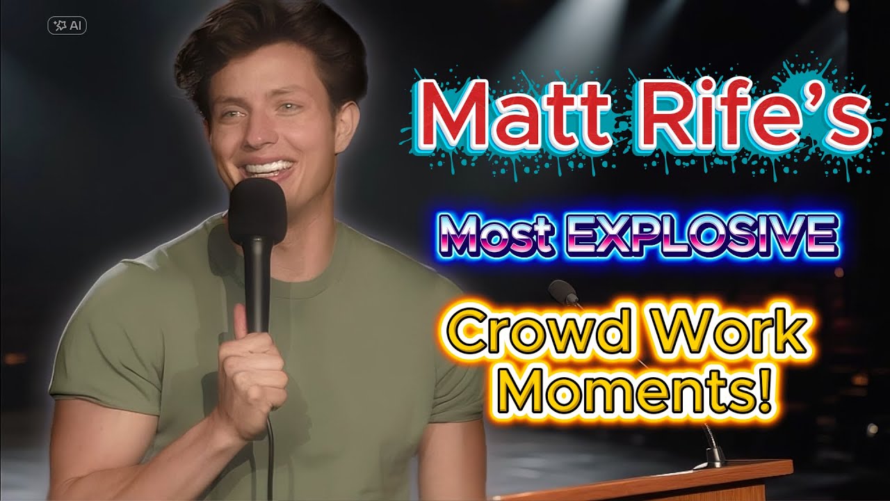 Matt Rife’s Most EXPLOSIVE Crowd Work Moments! - YouTube