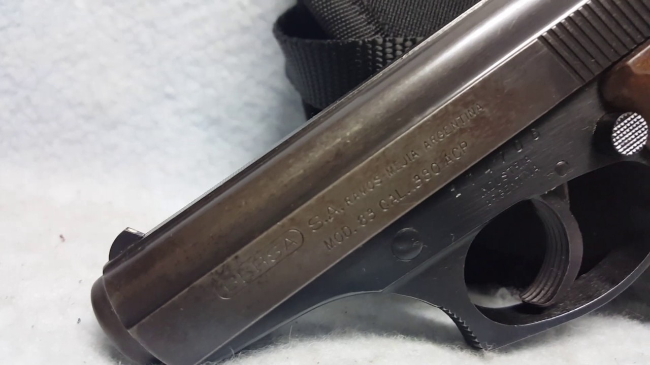 Bersa 83. 201602709 - YouTube