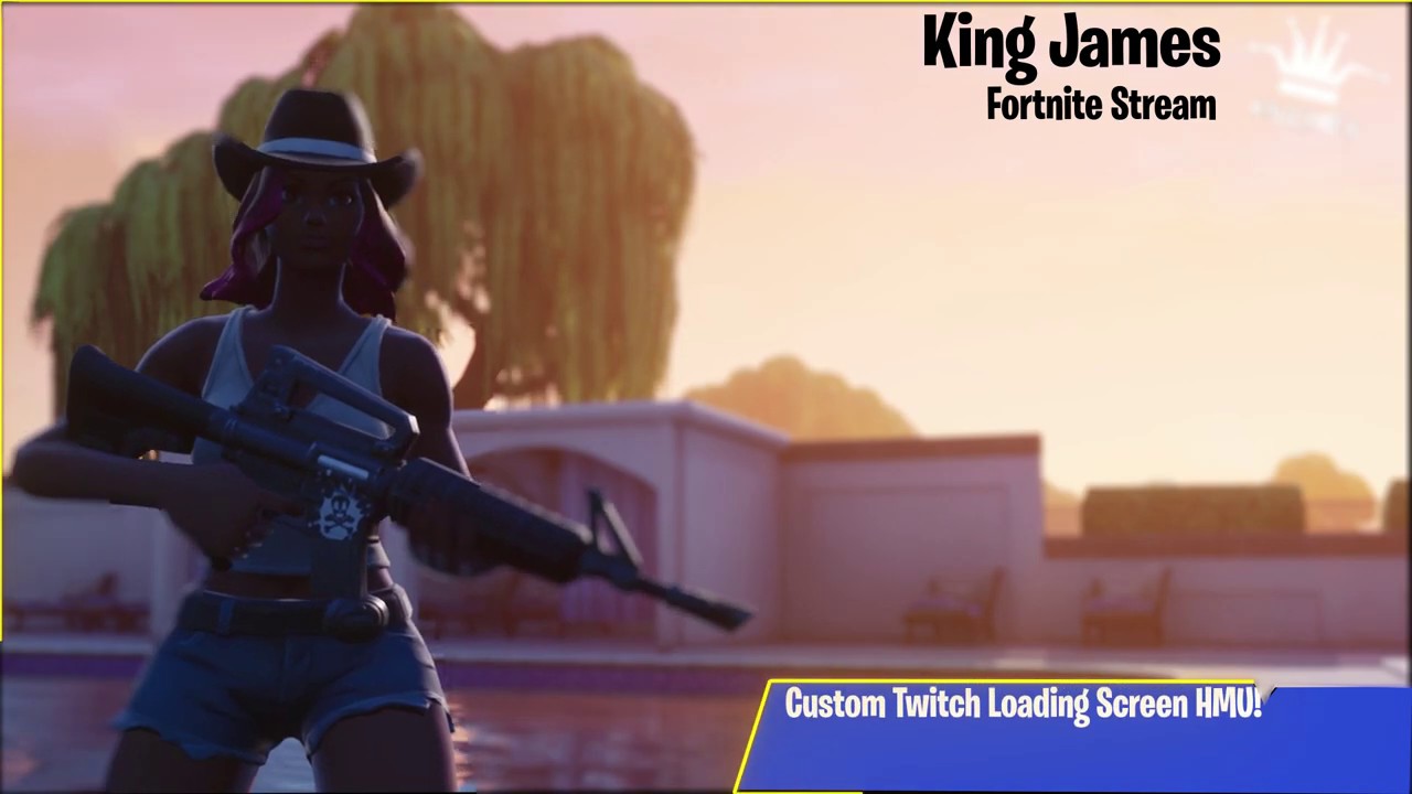 Fortnite - Custom Loading Screen! ( DESC ) - YouTube