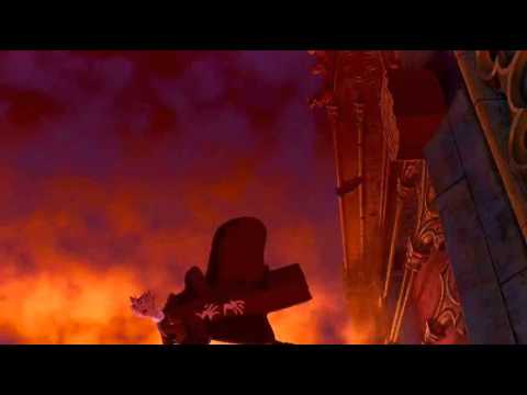 Blu defeats Judge Claude Frollo