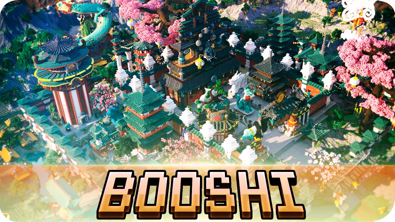 Minecraft - Booshi, The City of Elements - Eastern Asian City ...