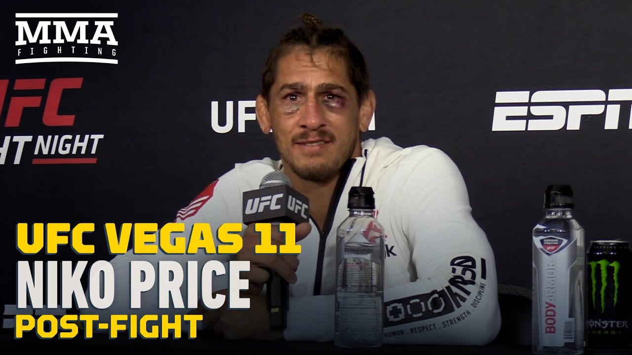 UFC Vegas 11: Niko Price Calls Draw 'Glorious,' Wants Rematch - MMA ...