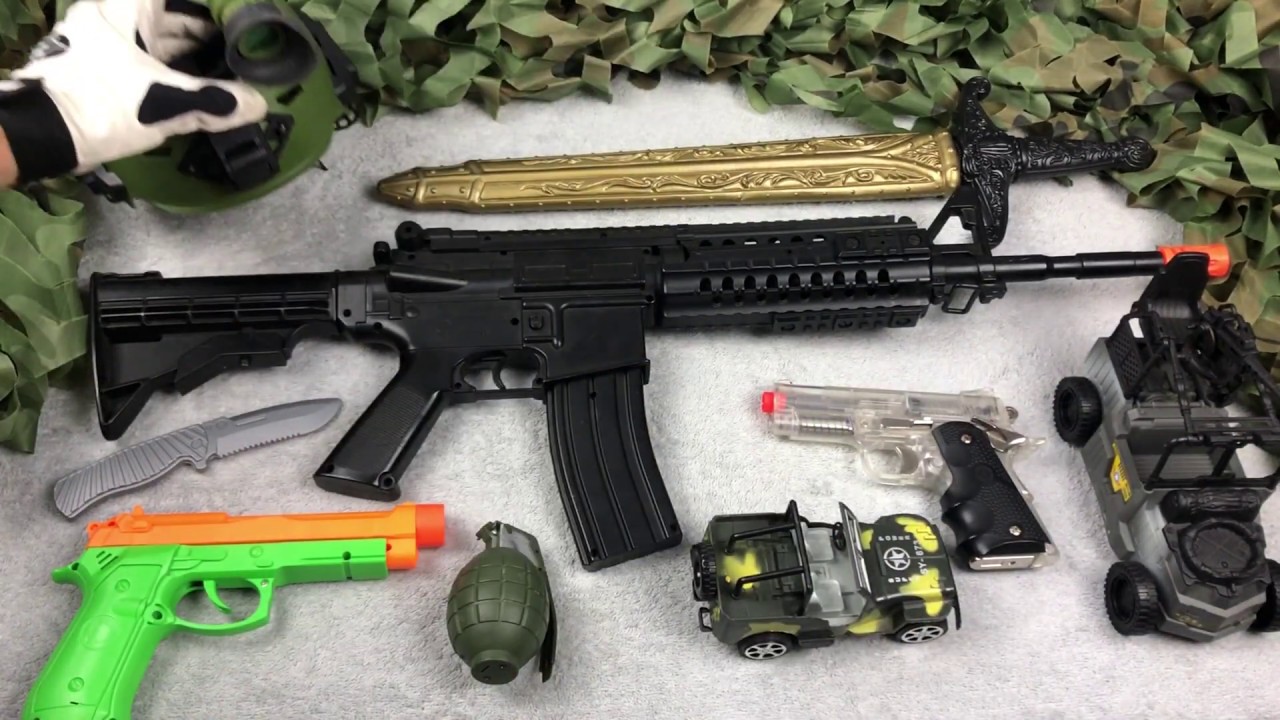 Battle Toys Military Toy Guns Army Vehicles - YouTube