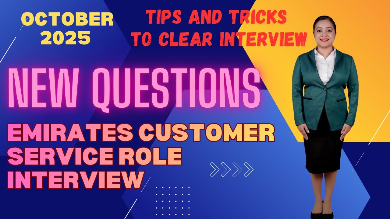 Emirates Customer Service Role Interview Oct 2025 ️ NEW HireVue ...
