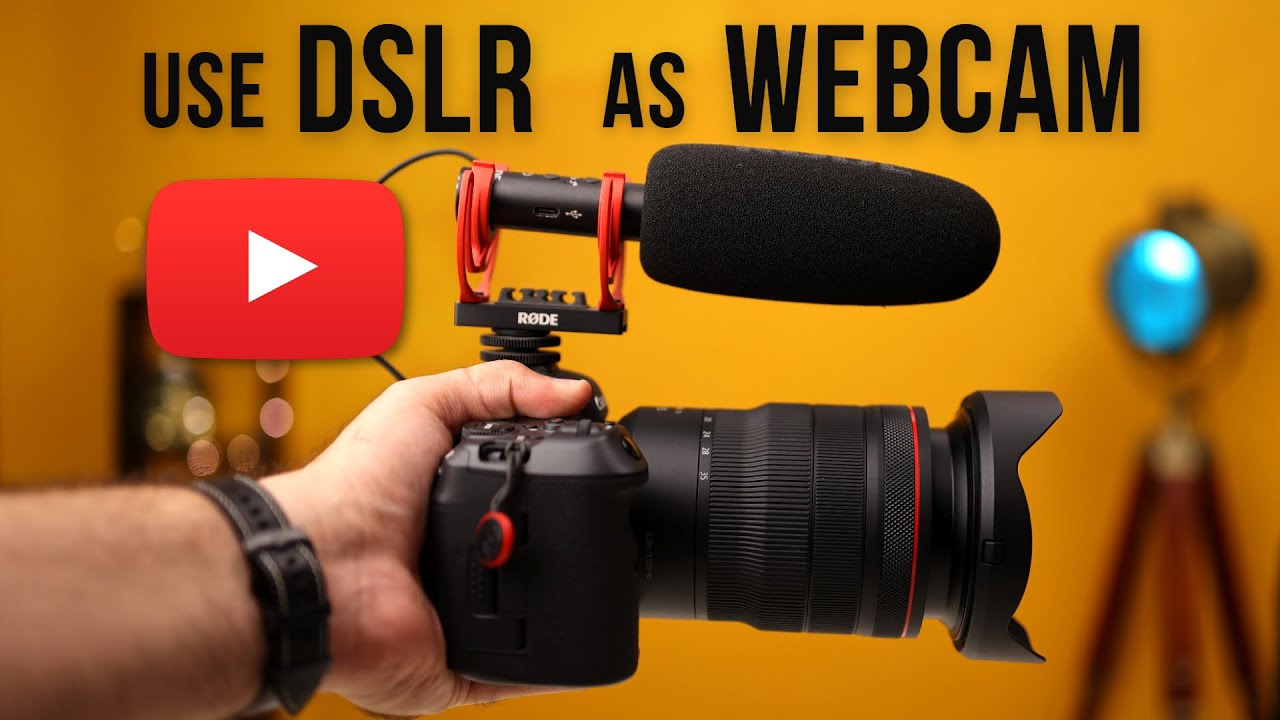 Use your Canon Camera as a WEBCAM & YouTube Live Stream for Free - YouTube