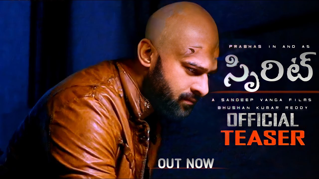 SPIRIT - Prabhas Intro First Look Teaser|Spirit Official Teaser|Prabhas ...