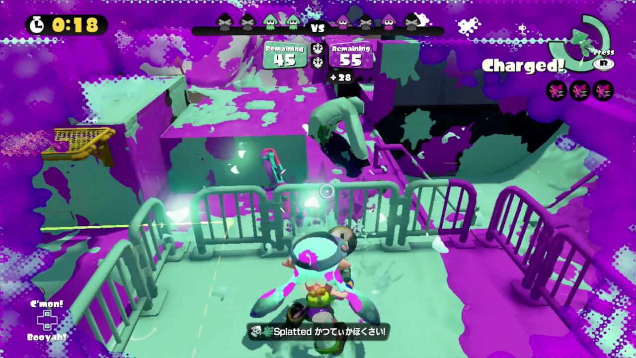 Splooshing in Splatoon - Sploosh! ( Sploosh-o-matic Highlights) - YouTube