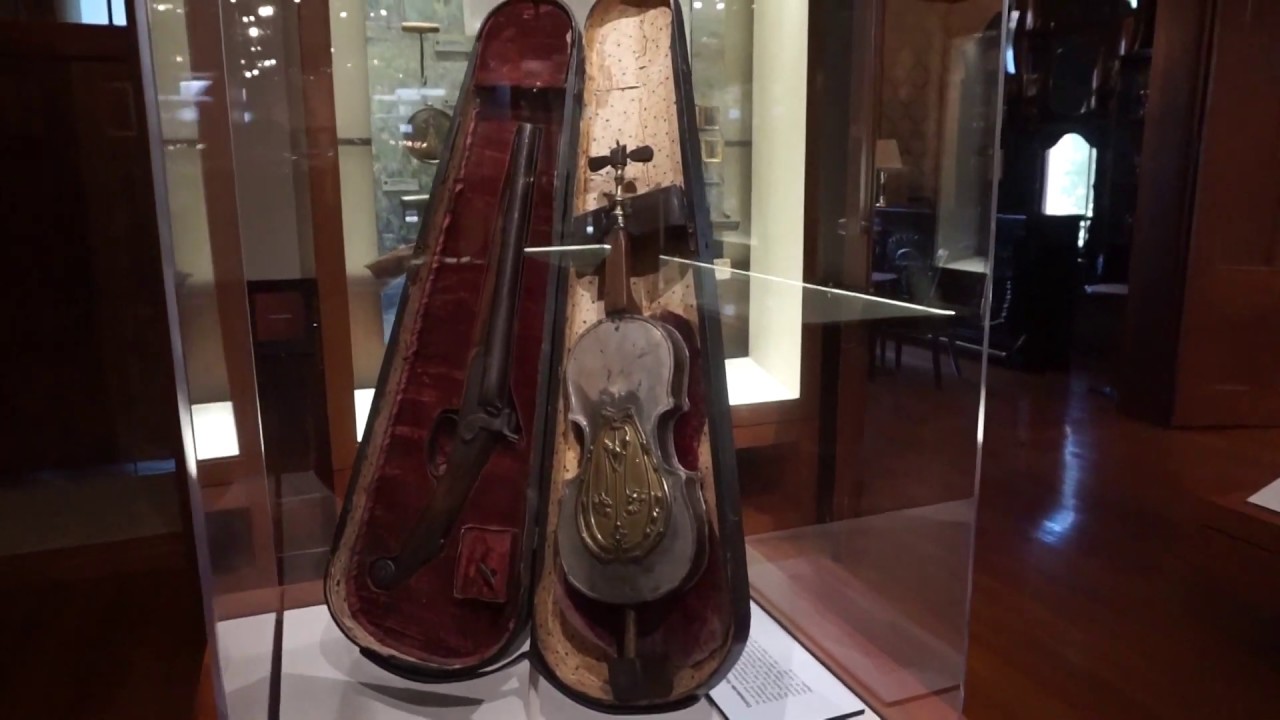 Historic Violin That Still Plays "Dixie" is on Display at the Bryan ...