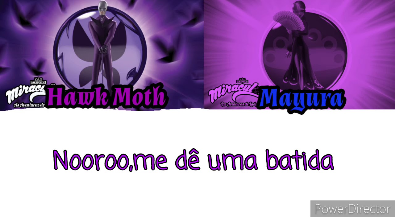 Hawk Moth Song|TRADUÇÃO/LEGENDADO PT BR-Miraculous Ladybug|UniverSong ...