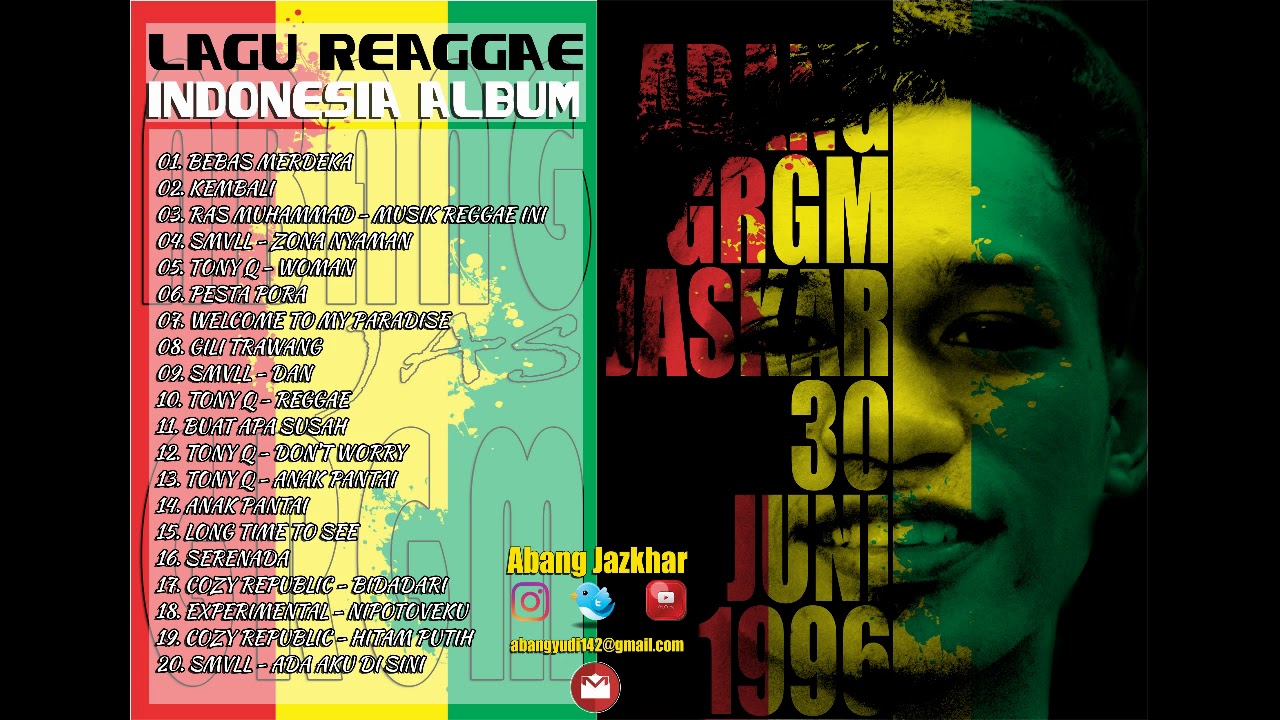 KUMPULAN LAGU REGGAE INDONESIA POPULER - YouTube