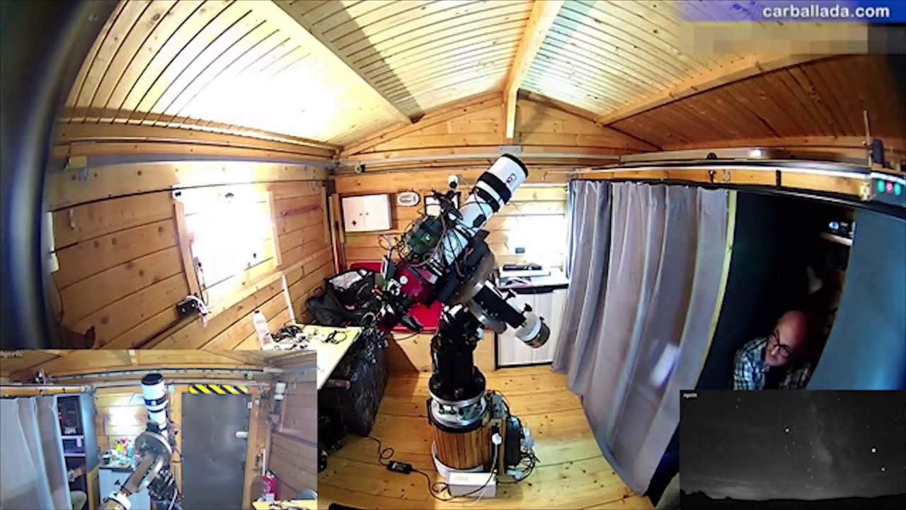 New Mesu 200 mk2 mount at the Observatory e200 - YouTube