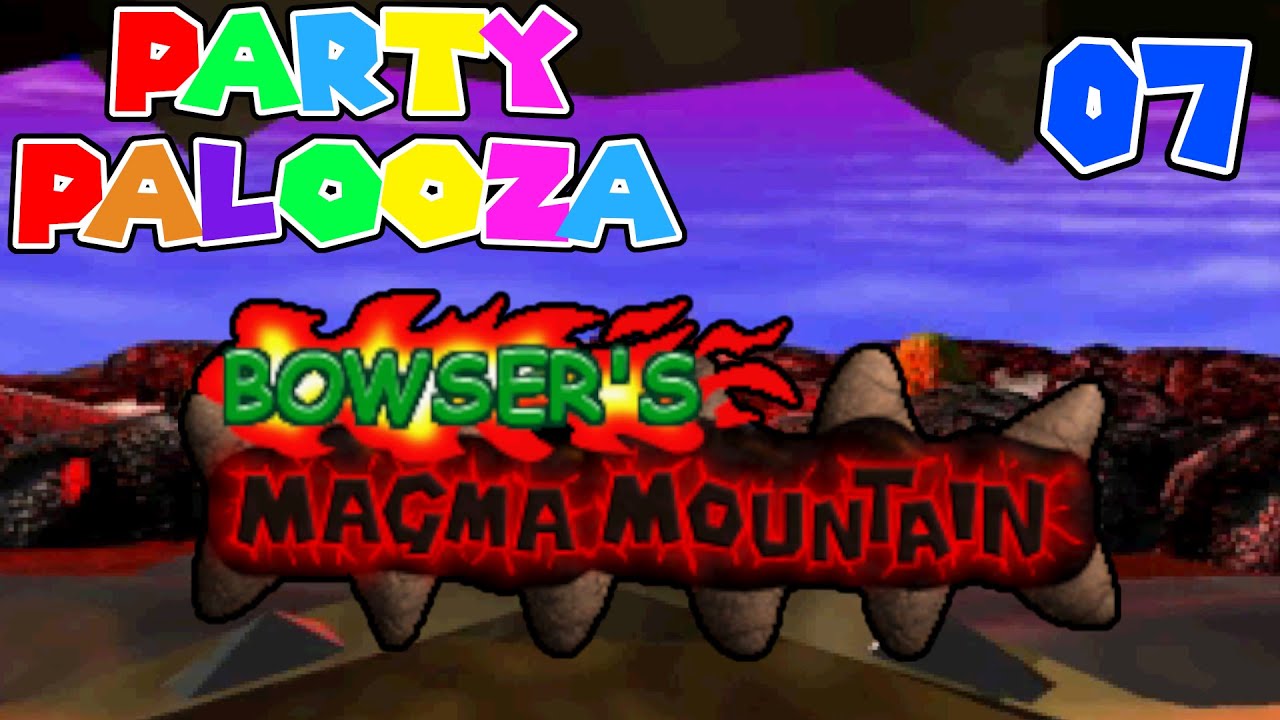Party Palooza | Mario Party 1: Bowser's Magma Mountain - YouTube