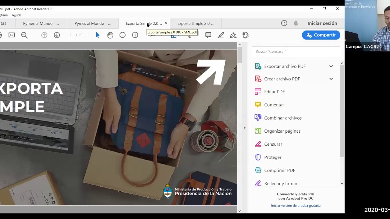 Exporta simple - PyMEs Al Mundo - CAC - YouTube
