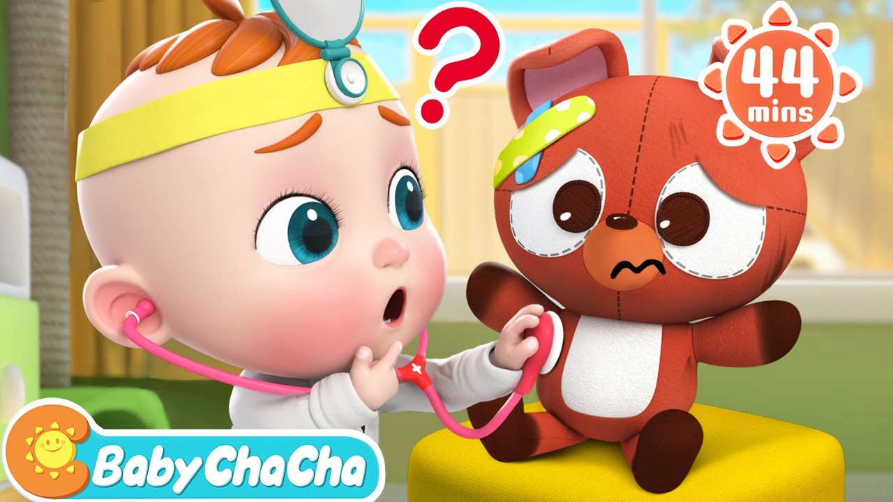 Toy Doctor Song | Baby Doctor Pretend Play + More Baby ChaCha Nursery ...