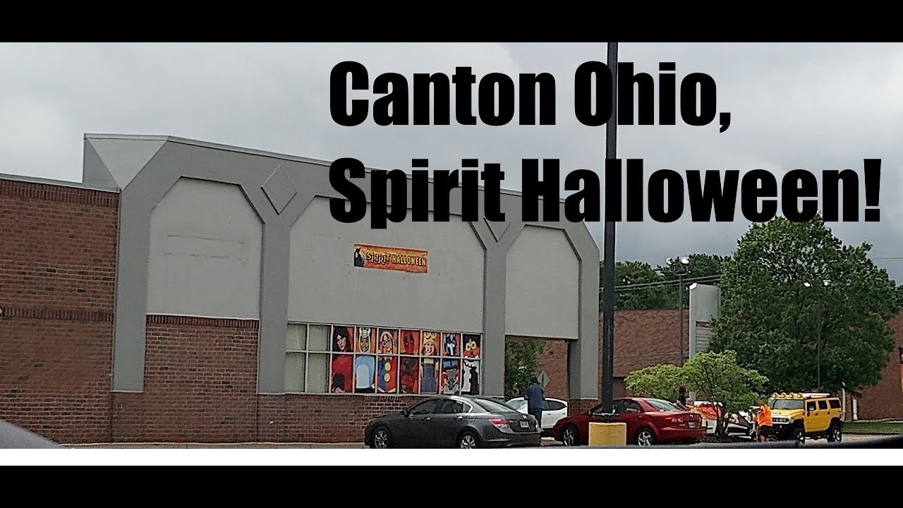 Spirit Halloween Canton Ohio! First Ever Store Tour! - YouTube