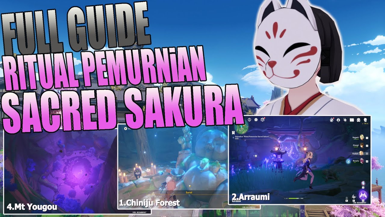 Ritual Pemurnian Sacred Sakura Full Guide - Genshin Impact - YouTube