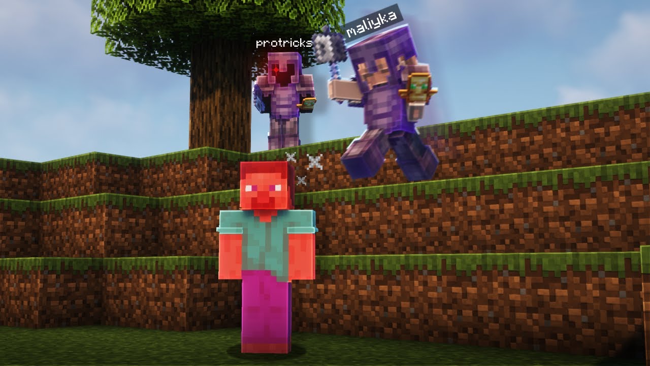 Proticks X Maliyka - 1.21 Minecraft Mace PvP Duotage - YouTube