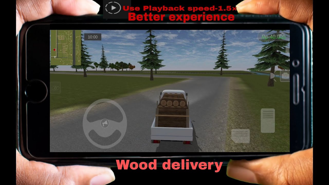Wood delivery game|mbu pickup simulator|android Gameplay|Gaming energy ...