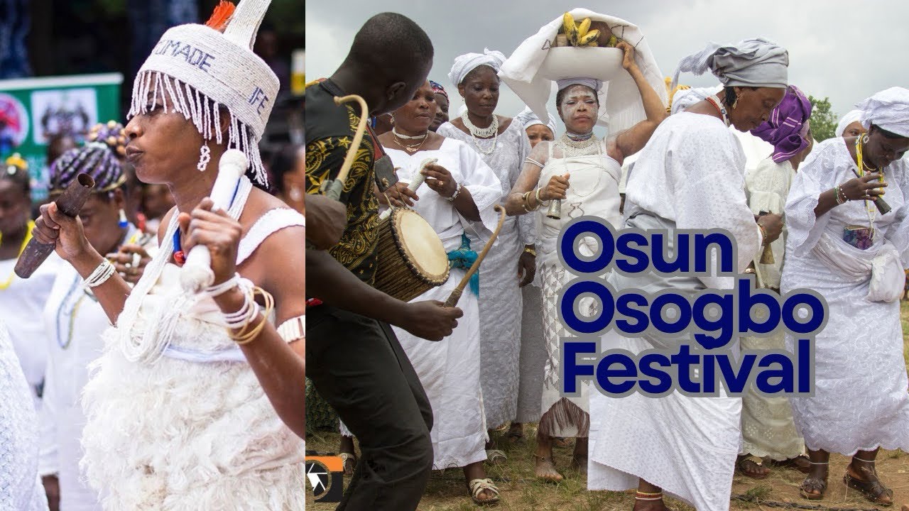 Festival Where the Sacred Goddess of the Osun river blesses her people ...