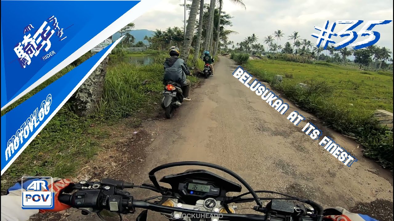 Goes to Tegal Malaka | Honda CRF 150 L | MotoVlog Eps#35 - YouTube