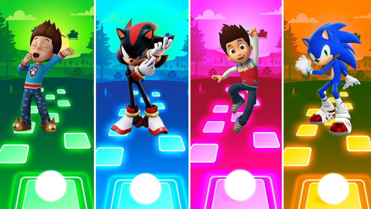 Sonic the hedgehog 3 - Paw Patrol Ryder - Sonic prime 🆚 Sonic Shadow 🆚 ...