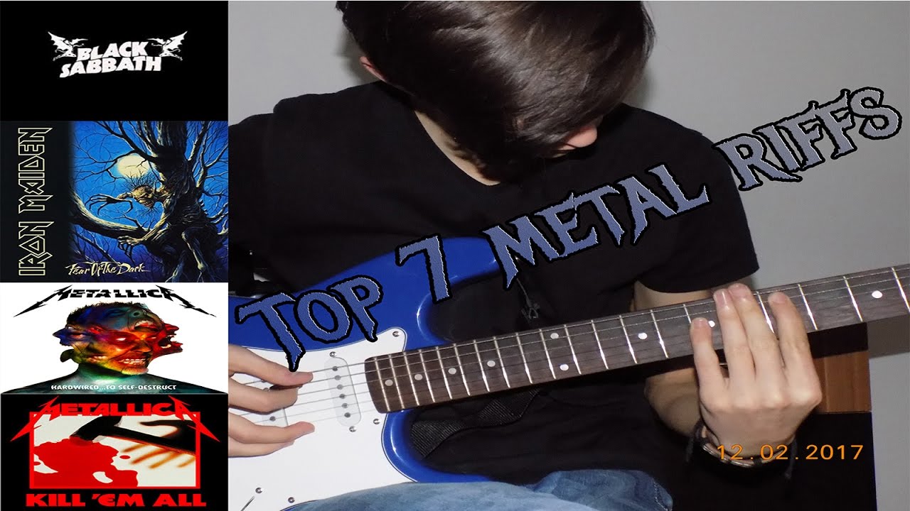 Top 7 Metal Riffs - YouTube