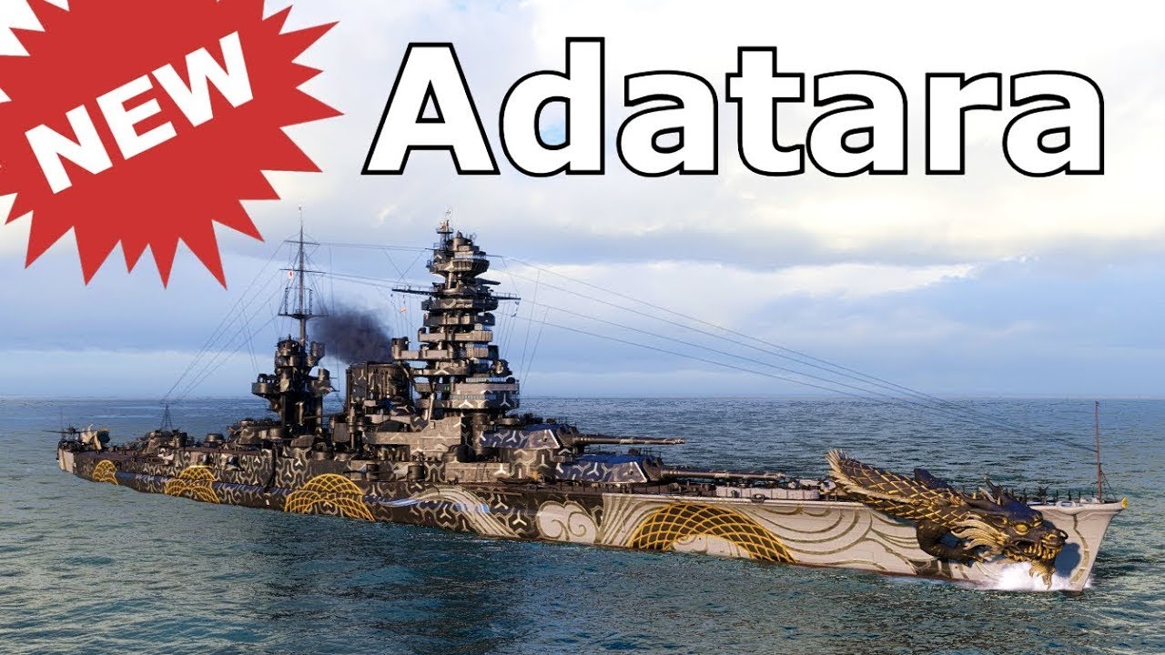 ADATARA WORLD OF WARSHIP!!! - YouTube
