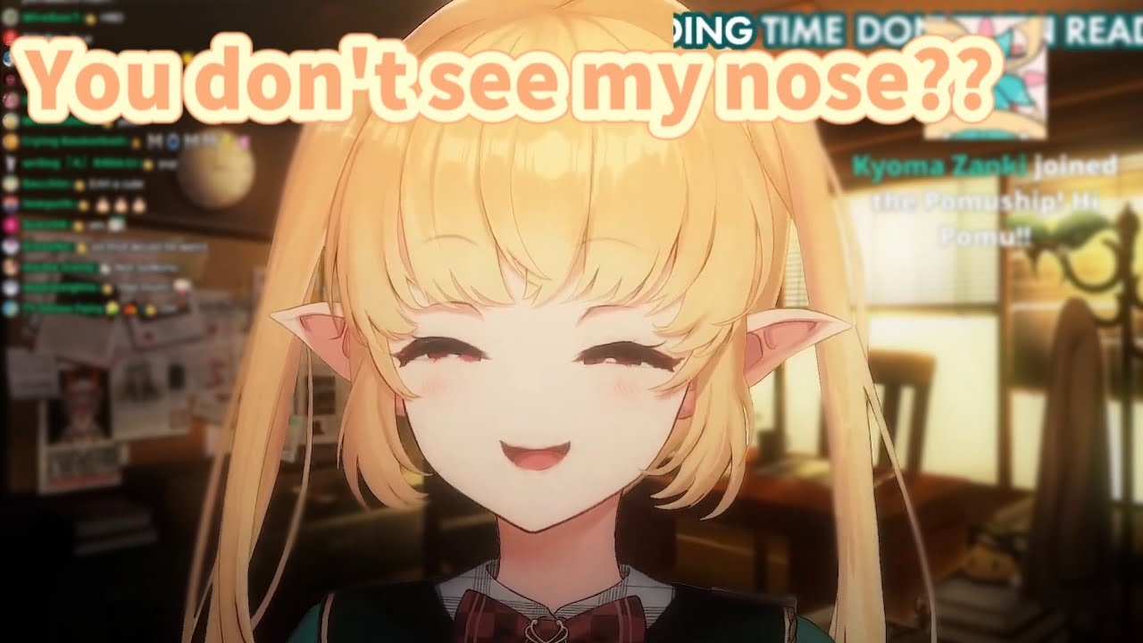 Pomu Finally Has A Nose?? - YouTube