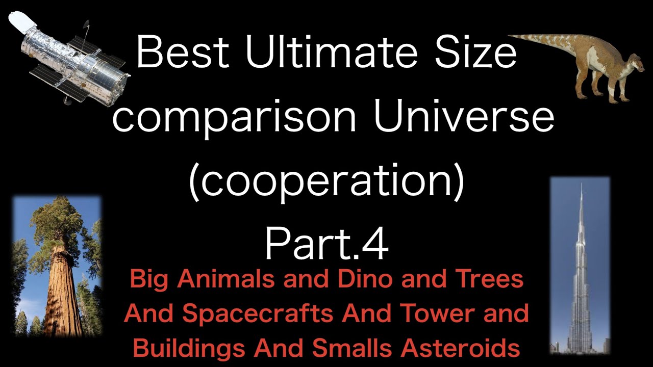 Best ultimate size comparison Universe (cooperation) Part.4 - YouTube