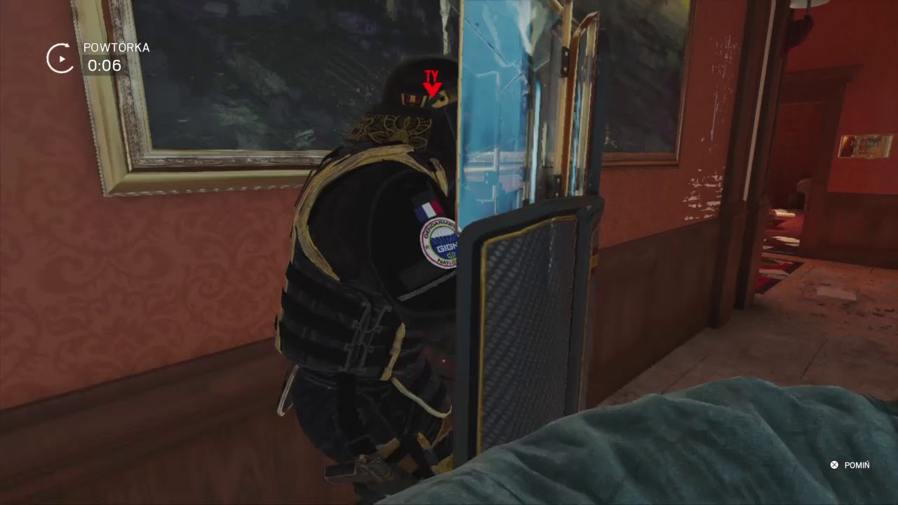 R6S - Montagne with his cardboard shield - YouTube