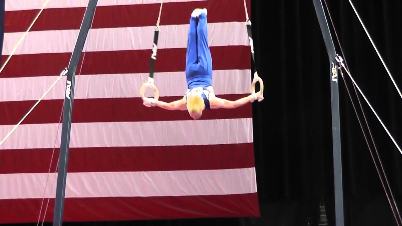 Cameron Bock - Still Rings - 2013 P&G Championships - Jr. Men - Day 2 ...
