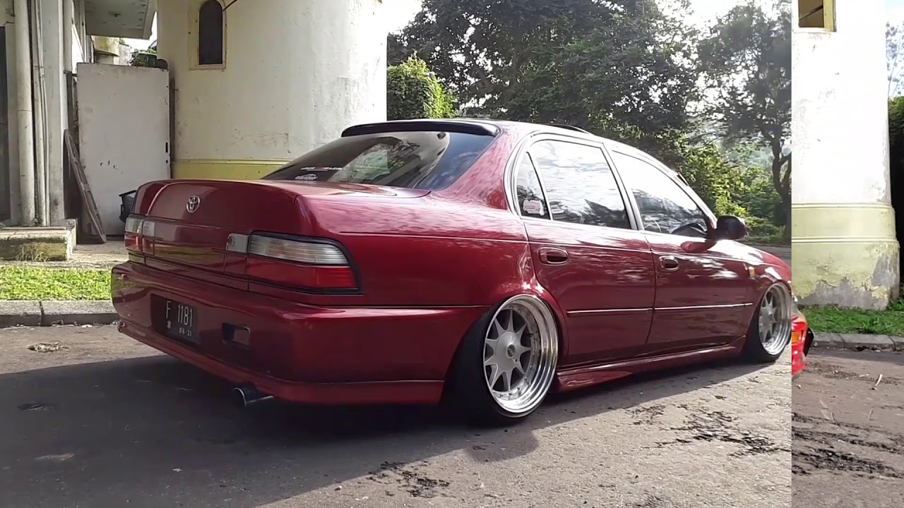 Modifikasi great corolla stance - YouTube