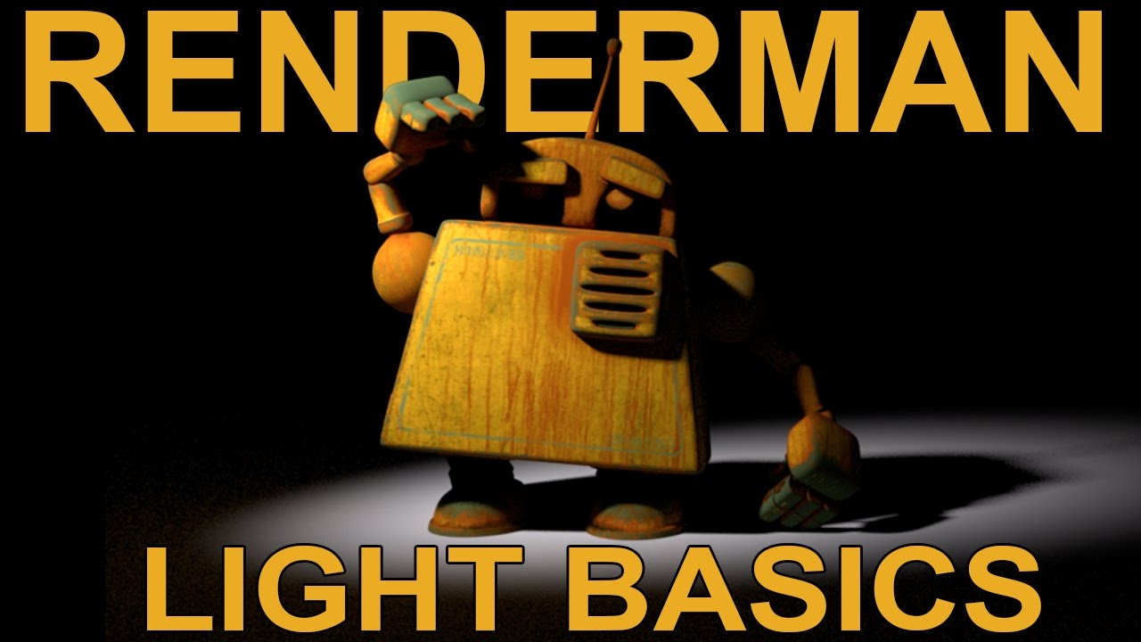 Renderman 21 Light Basics Tutorial - YouTube