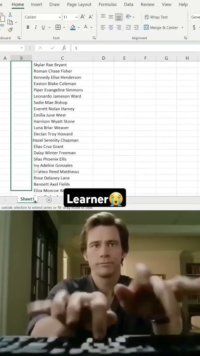 Learn this quick excel trick to save time & Boost your Productivity #shorts #exceltips # ...