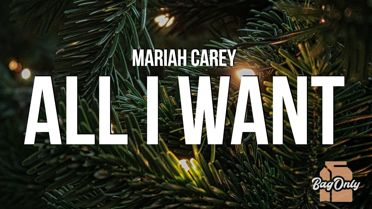 Mariah Carey - All I Want For Christmas Is You (Lyrics) - YouTube