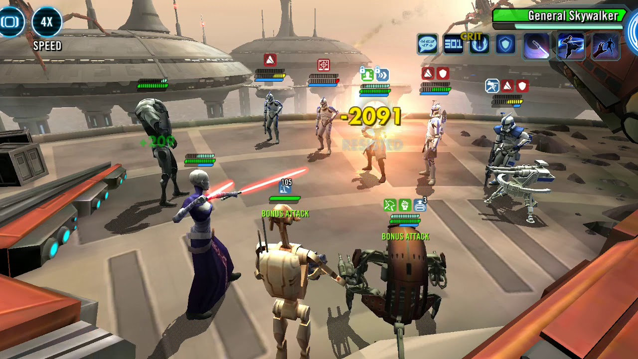 SWGOH: Finally unlocked GAS! - YouTube