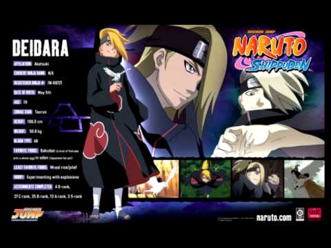 Naruto shippuden Deidara's theme - YouTube