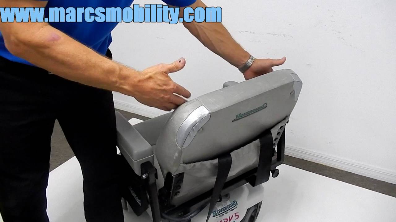 Hoveround MPV5 With Seat Lift by Marc's Mobility - YouTube