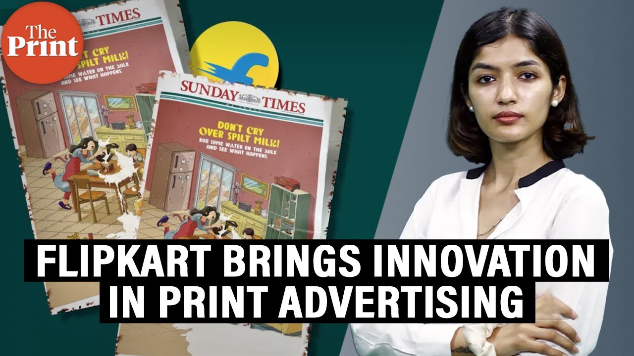 Flipkart’s new newspaper ad breaks mould of mundane print advertising ...