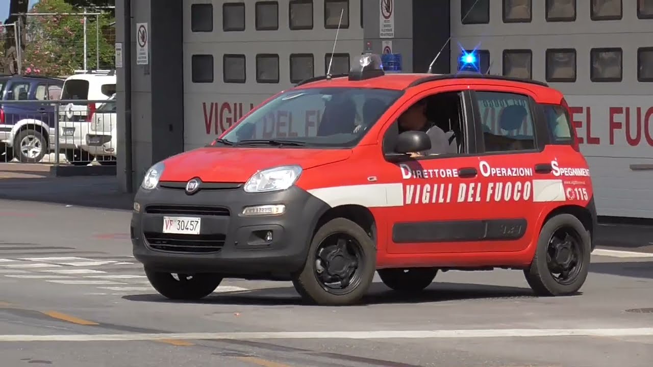 AV Fiat Nuova Panda 4x4 II serie restyling I fornitura Vigili del Fuoco ...