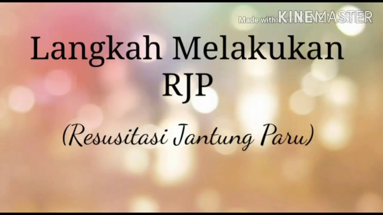 Langkah-Langkah RJP (Resusitasi Jantung Paru)!! - YouTube