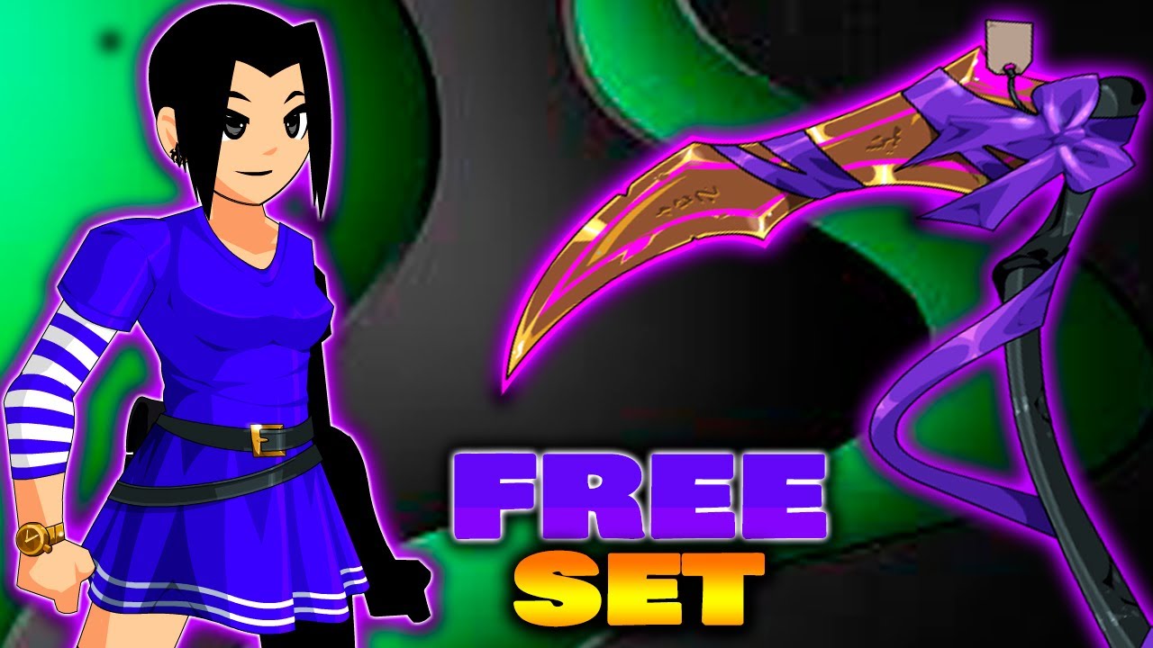 AQW FESTIVE PARTY OUTFIT SET (AC) AQWORLDS 2021 - YouTube