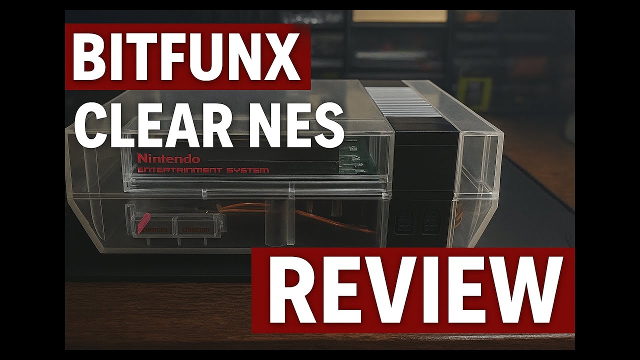 Bitfunx Clear NES Shell Review - YouTube