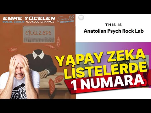 Yapay Zeka Listelerde 1 Numara ! Nikbinler ve Anatolian Psych Rock Lab Ses Analizi
