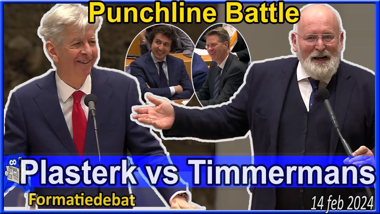 Punchline Battle Ronald Plasterk versus Frans Timmermans ...