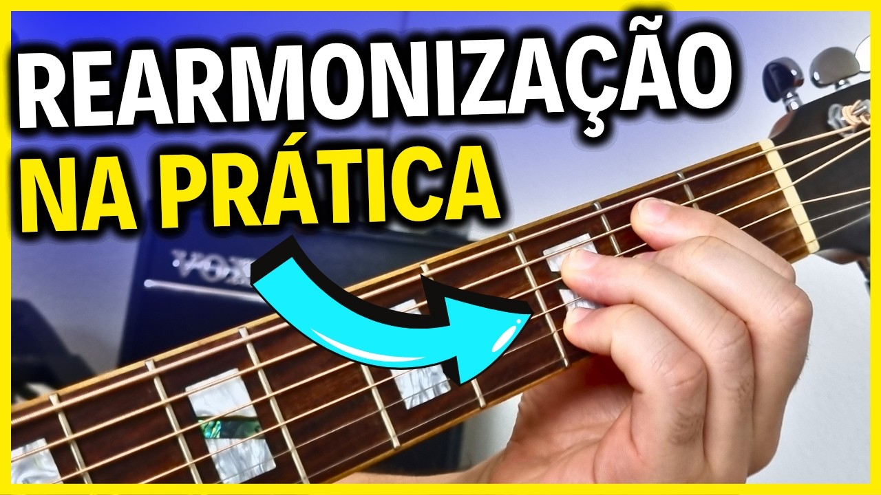 Como REARMONIZAR músicas com o acorde MEIO-DIMINUTO - Aula de violão ...